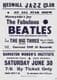 The Beatles Heswall Vintage Music Gig Advertising Sign