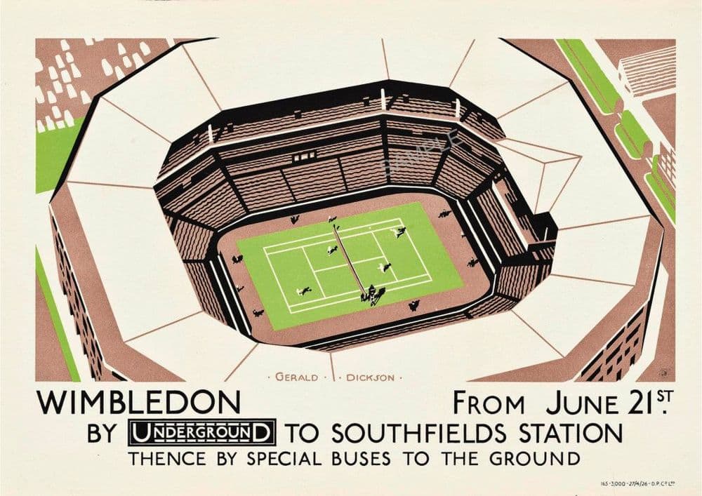 Wimbledon Main Court Aerial View