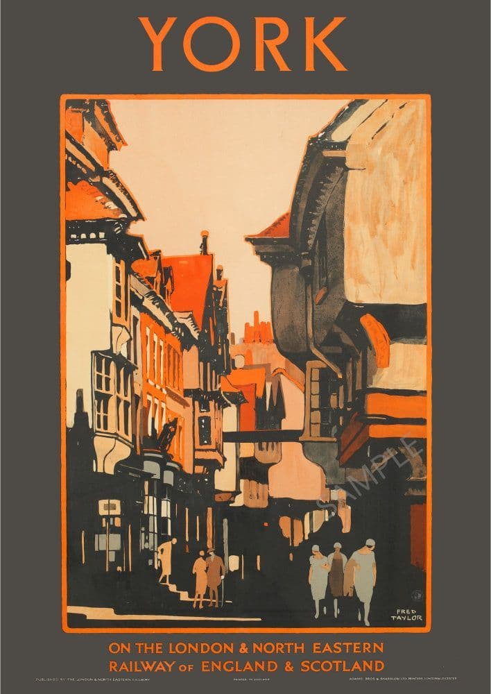 York LNER FRED TAYLOR