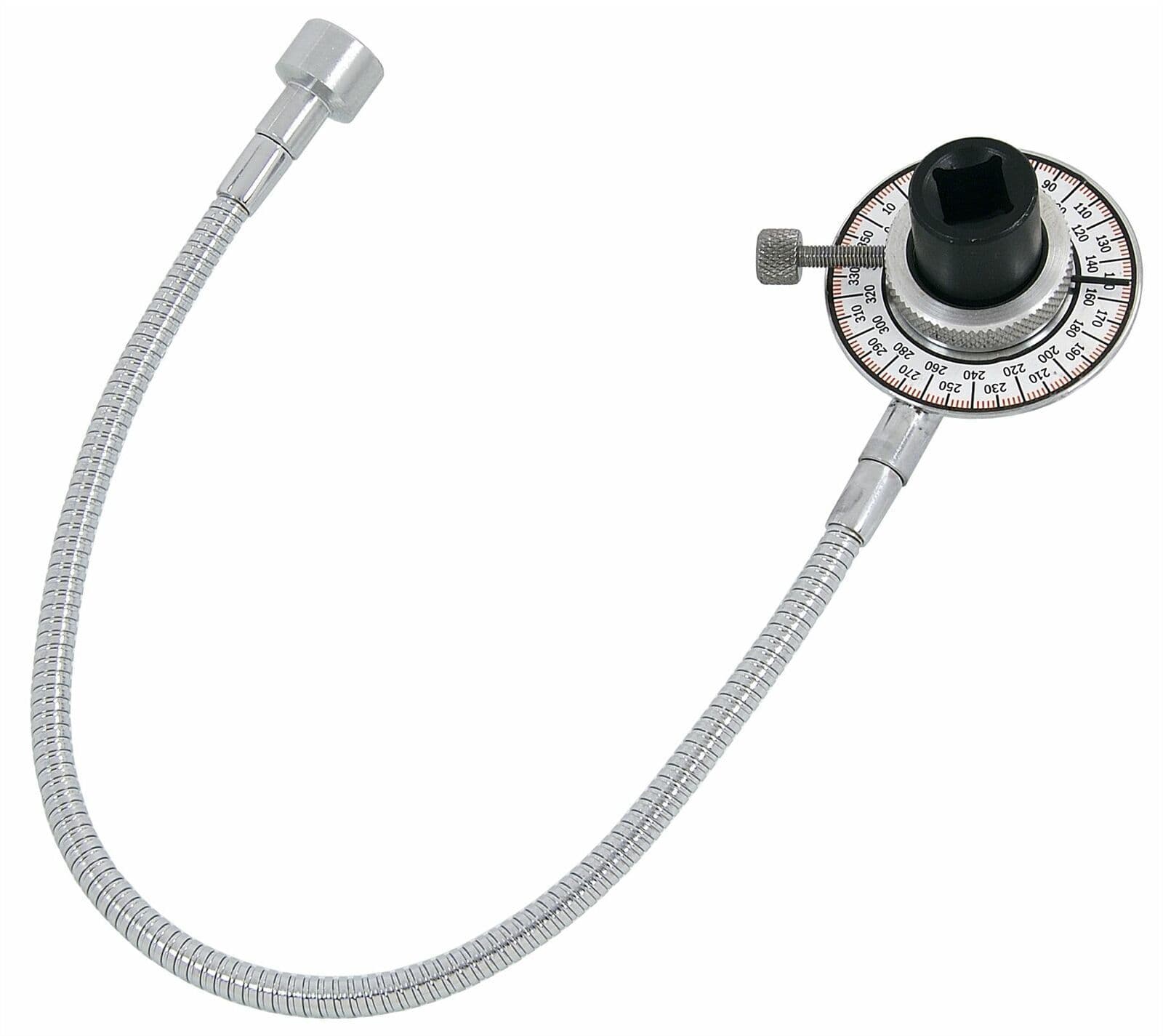 1/2" Drive Torque Angle Gauge With Magnetic Flexible Arm