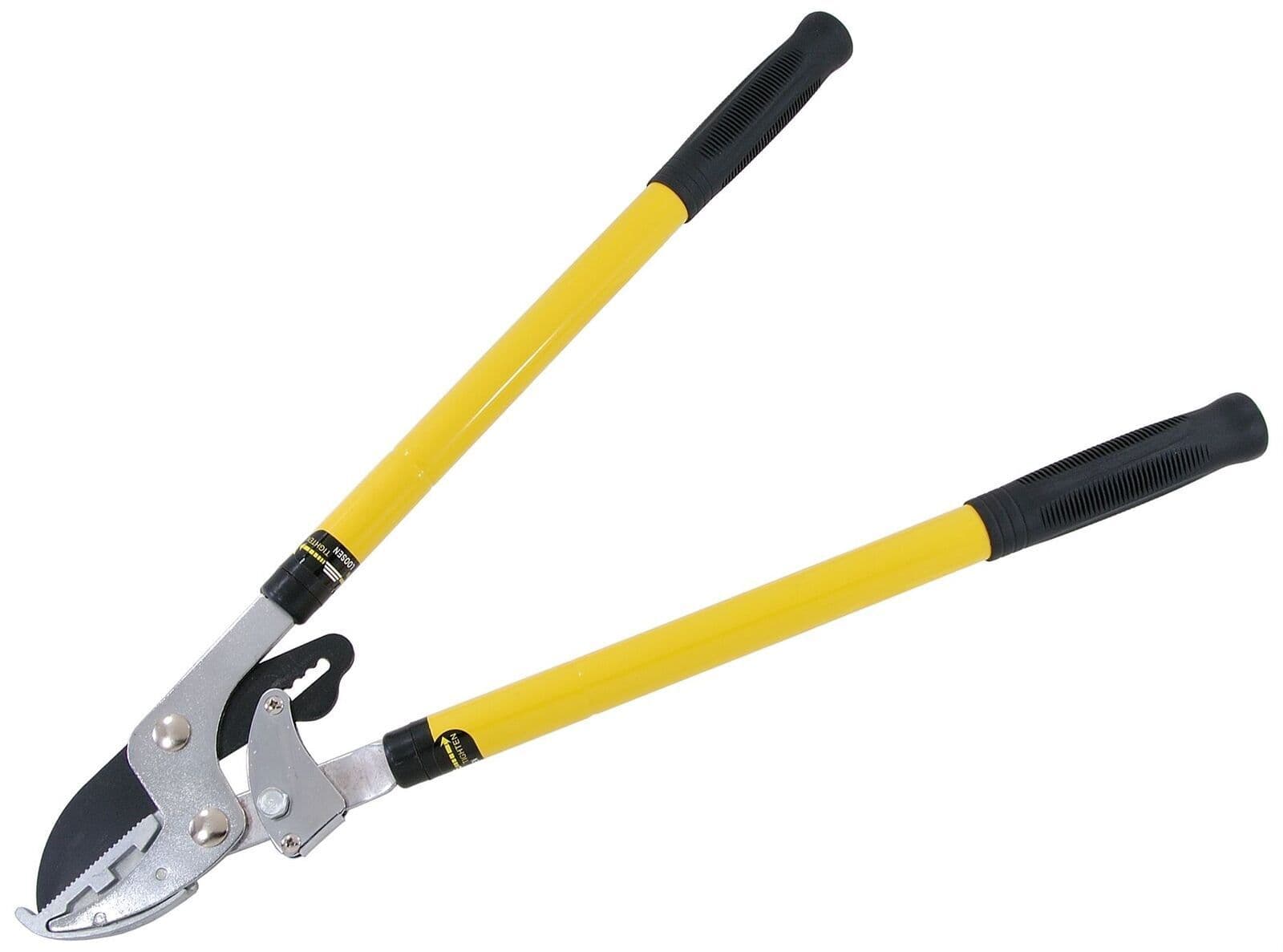1 Metre Telescopic Ratchet Bypass Tree & Branch Lopper Pruner Tool ...