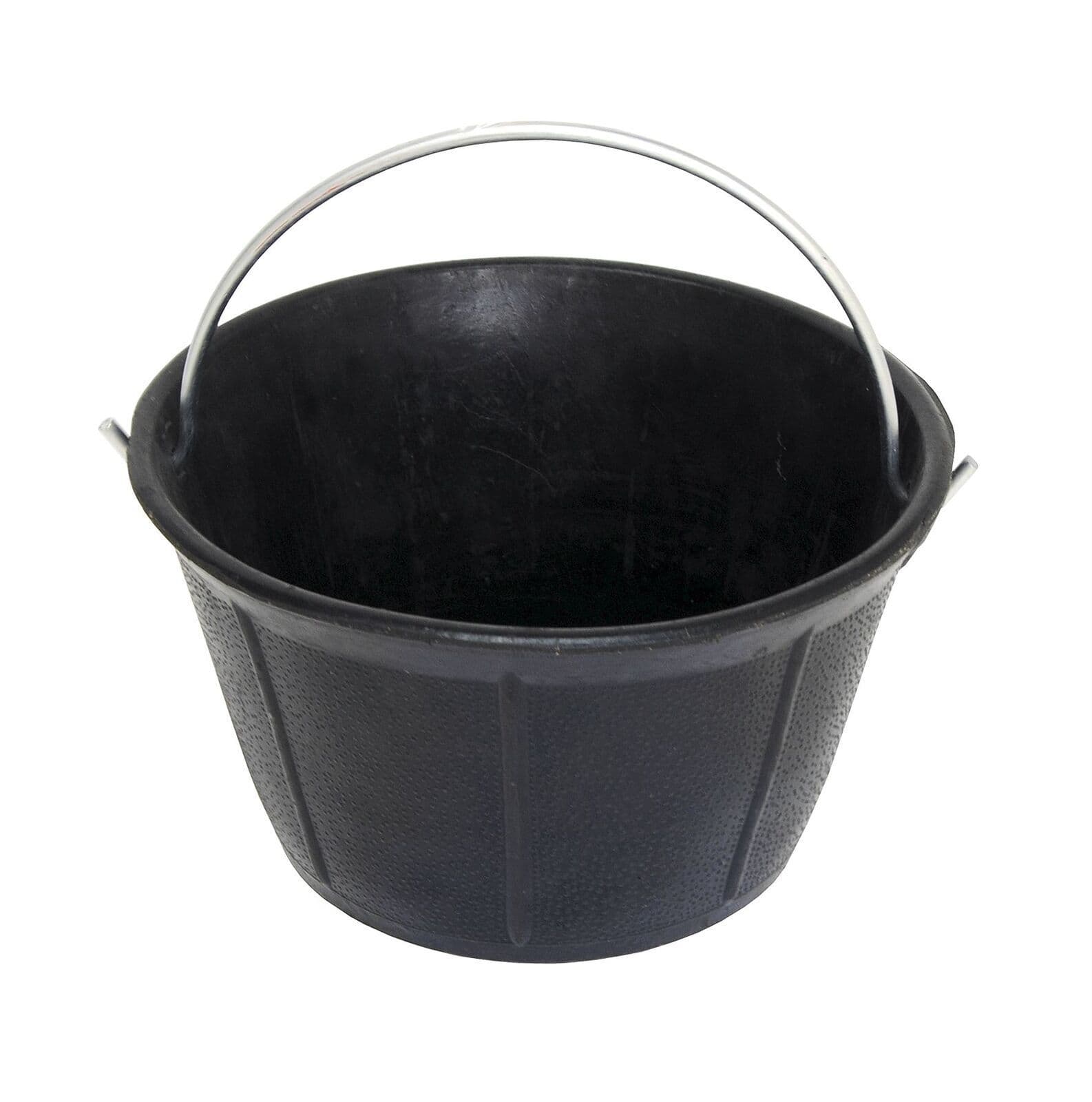 10 Litre Rubber Builders Bucket Farmers Animal Feed Strong Flexiable