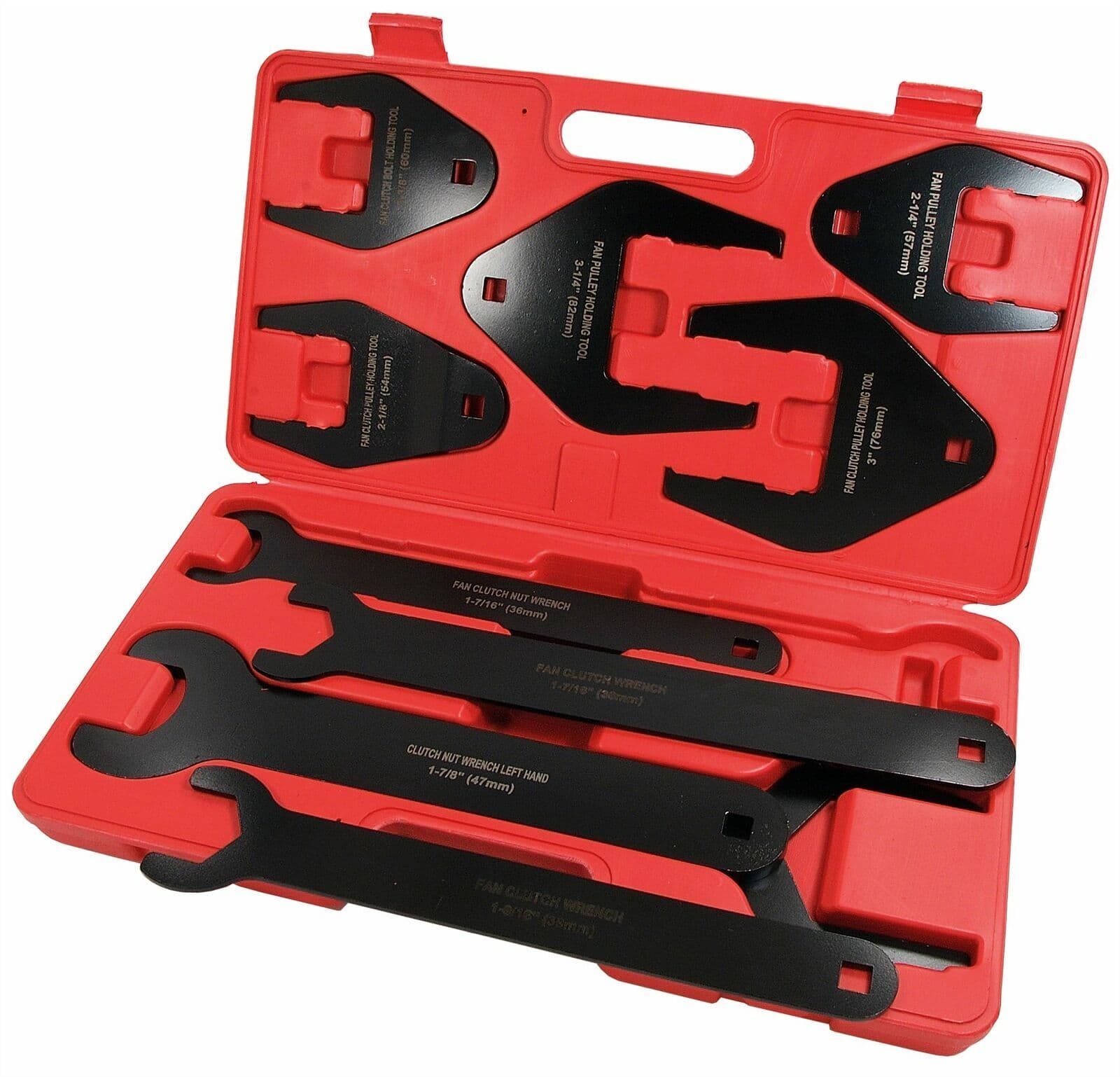 10Pc Fan Clutch Wrench Set Water Pump Tool Fan Nut Pulley Spanner ...