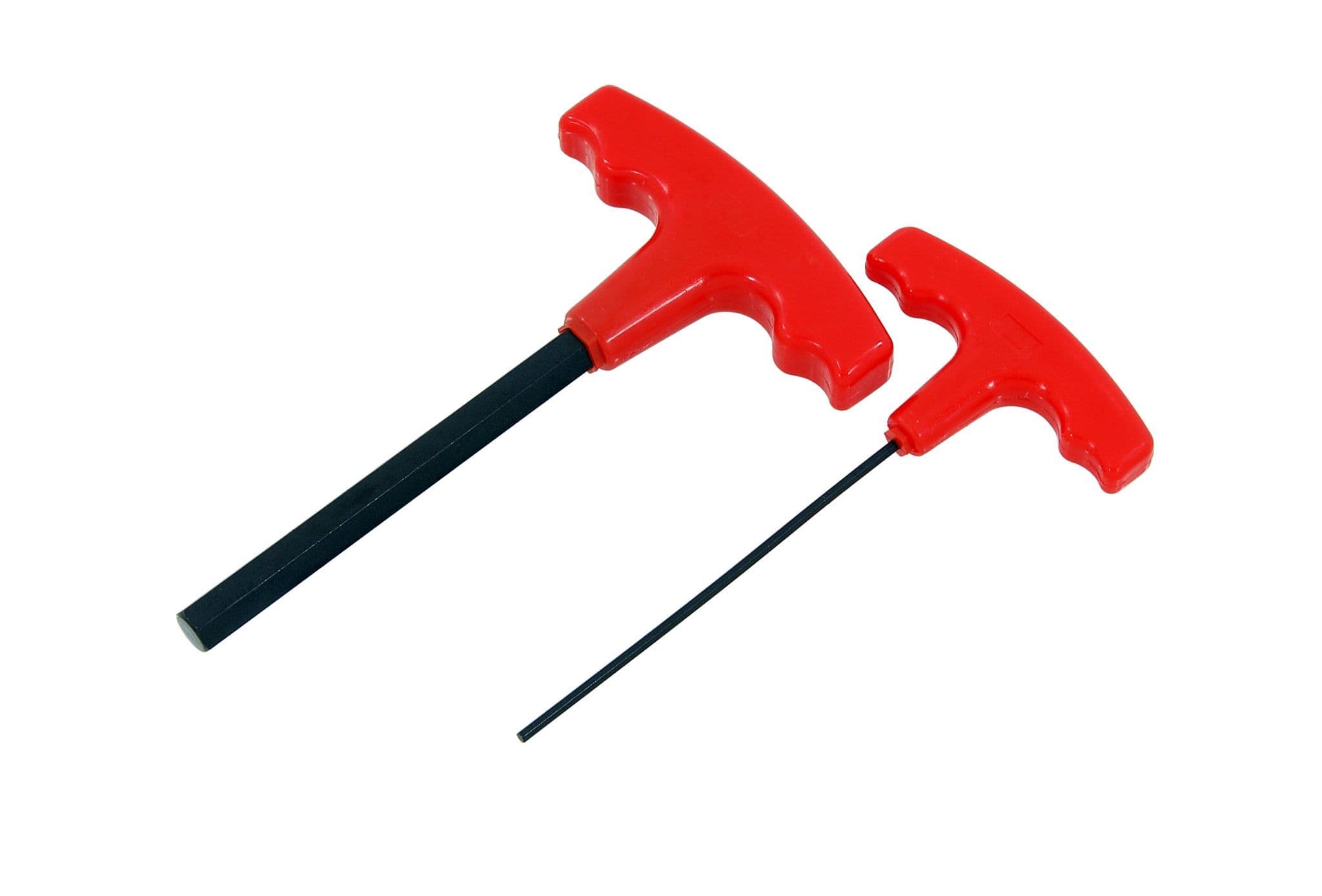 10Pc Imperial Hex Allen Key Wrench Set T-Handle Great For Lathes & Engineers