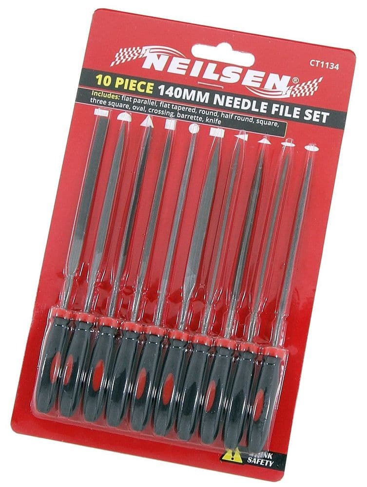 10Pc Mini Needle File Set Precision Files