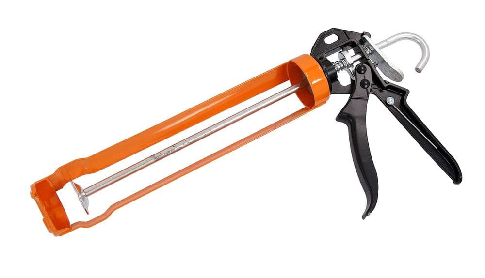 11& x22; Caulking & Silicone Sealant Tube Mastic Gun - Heavy Duty