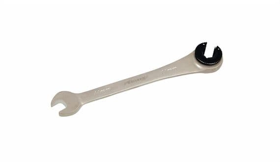 11mm Flare Nut Wrench Ratchet & Standard Open Ended Brake Pipe Spanner