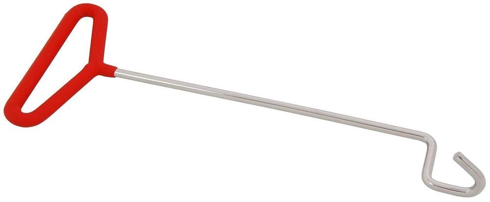 12" 300mm Long Exhaust Pipe Rubber Strap Remover Hook Tool