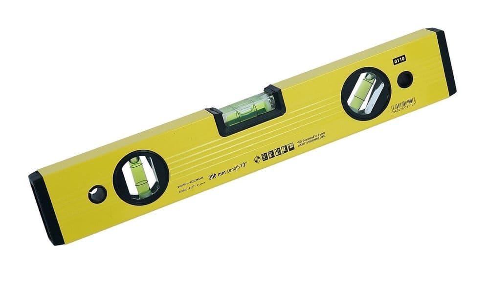 12 Inch 300mm Professional Builders Spirit Tool Level