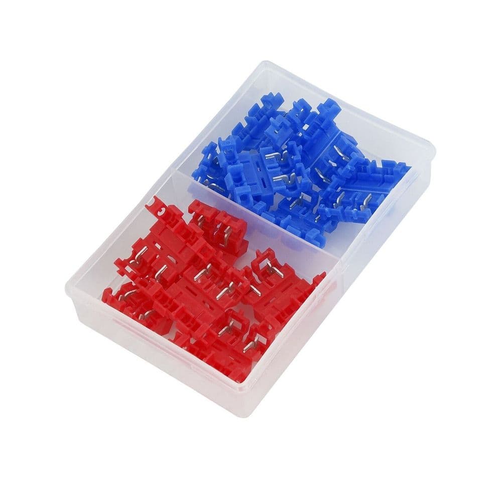 12Pc Inline Car Fuse Holder And Wire Fast Splice Joiner Connector