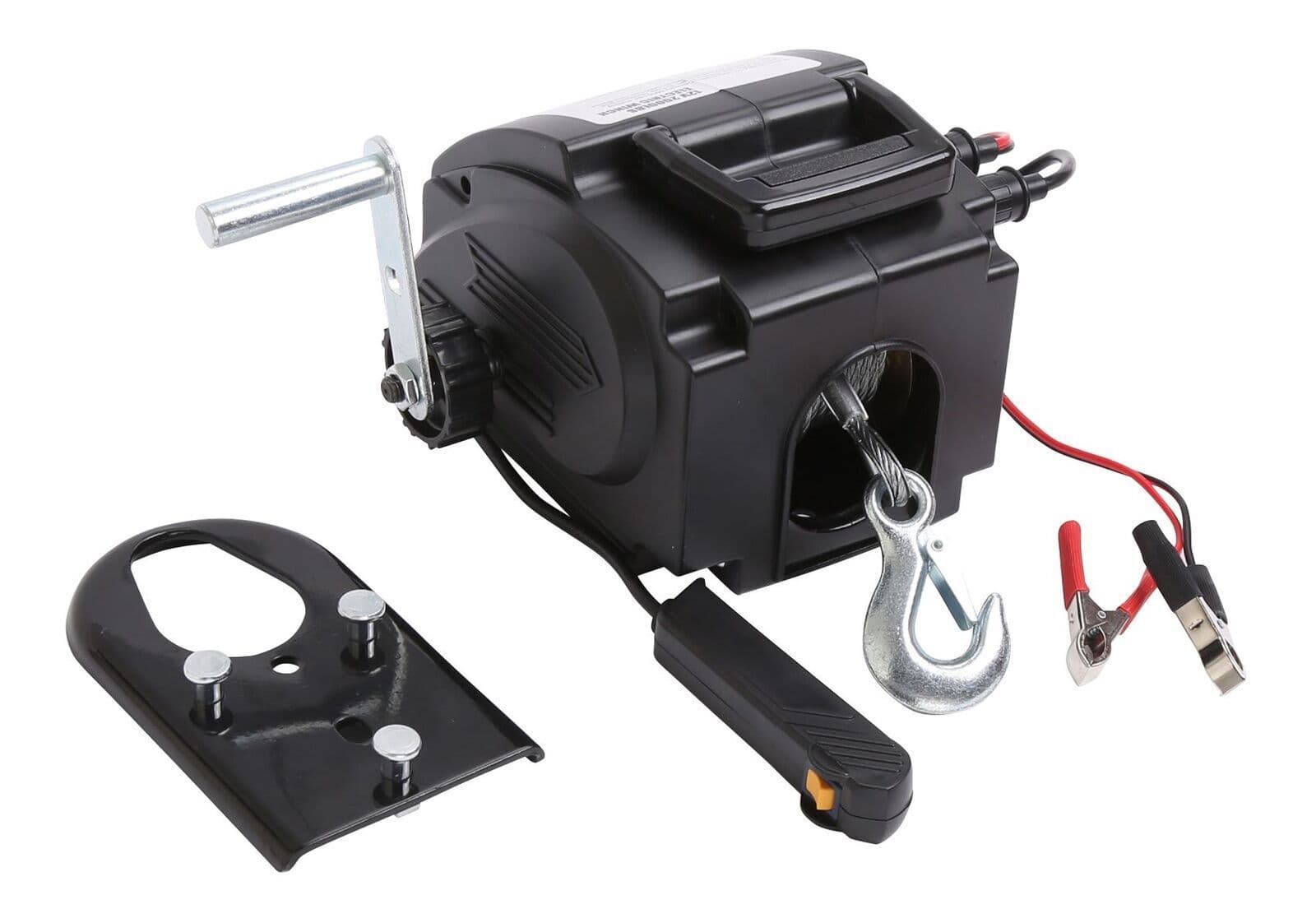 12V Electric Winch 2000Lb Heavy Duty Atv Trailer Boat 4X4 Recovery