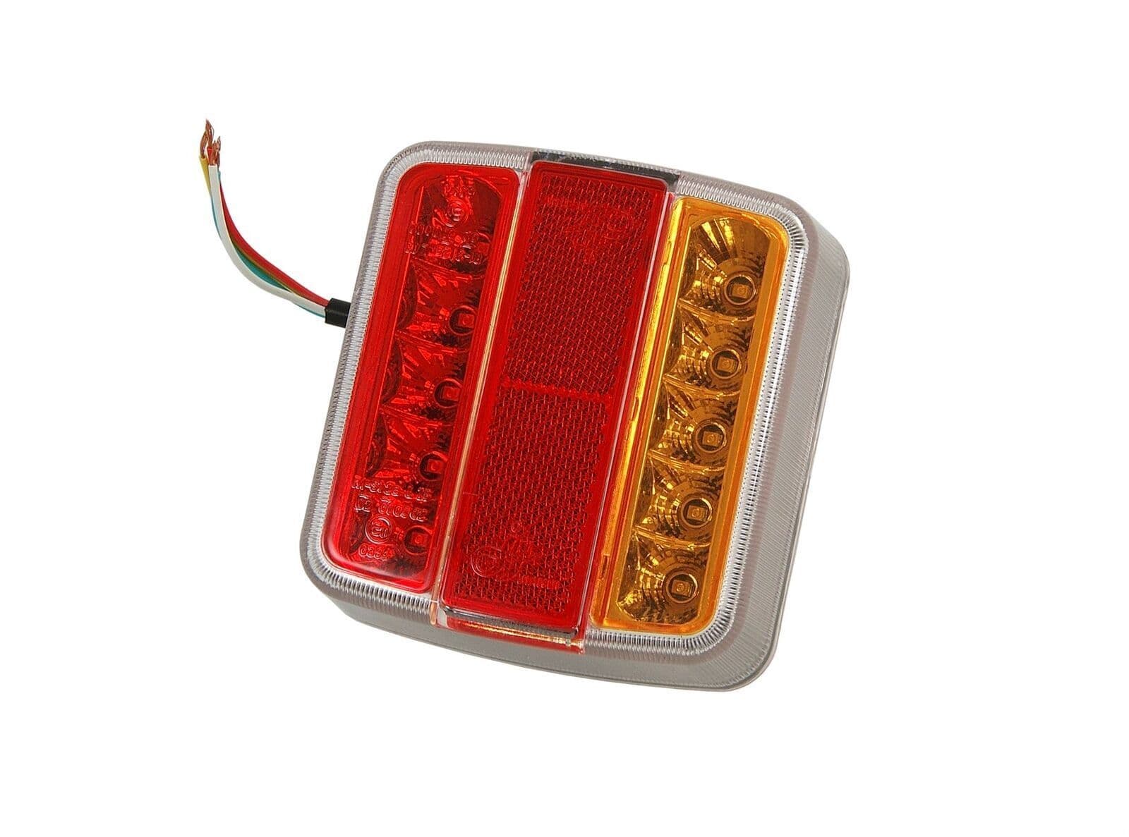 12V Led Rear Tail Stop Indicator Light For Trailer Caravan Truck & Lorry