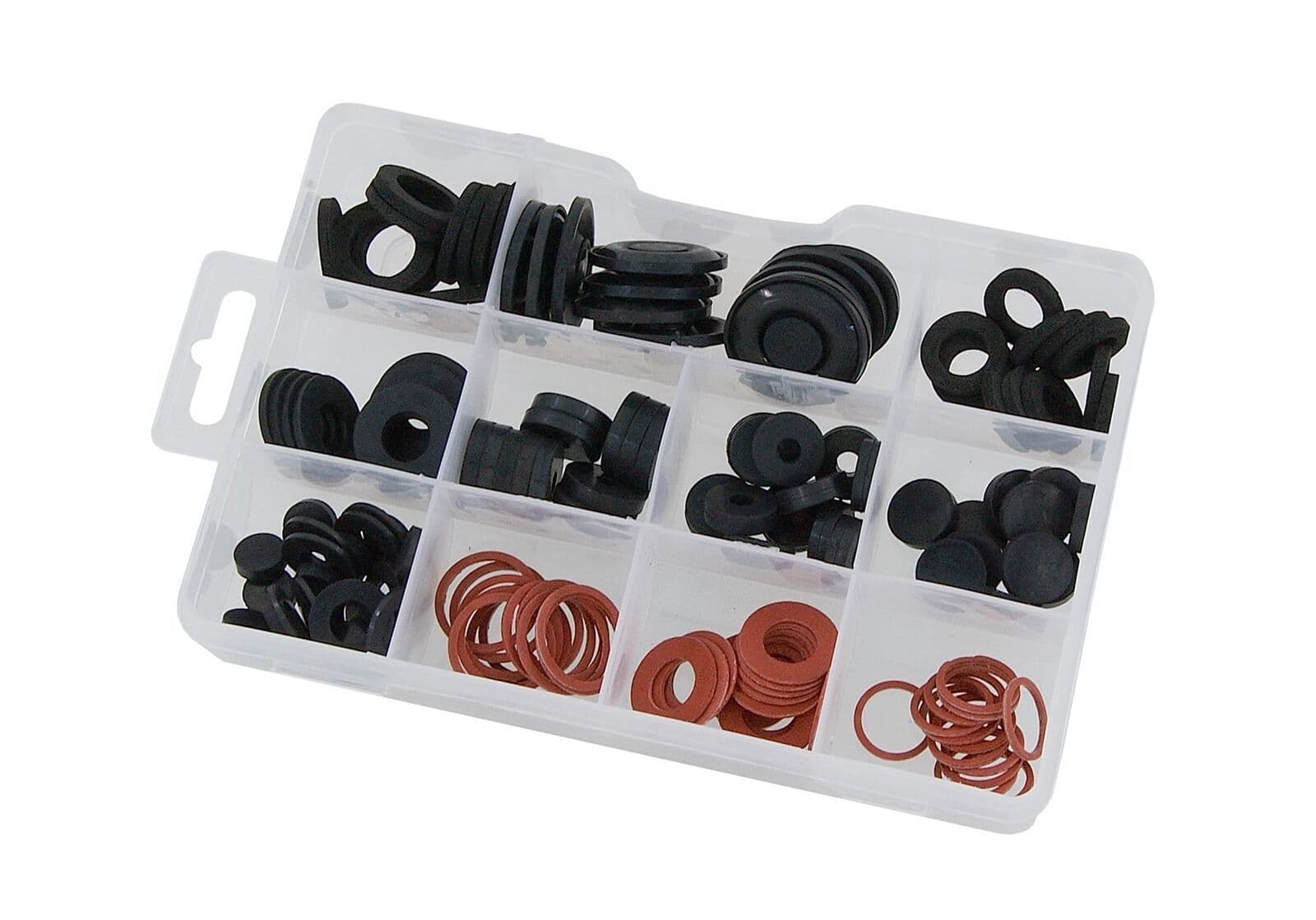 144 Replacement Fibre Rubber Washer Set Seals Plumbers Tap Sink Valve