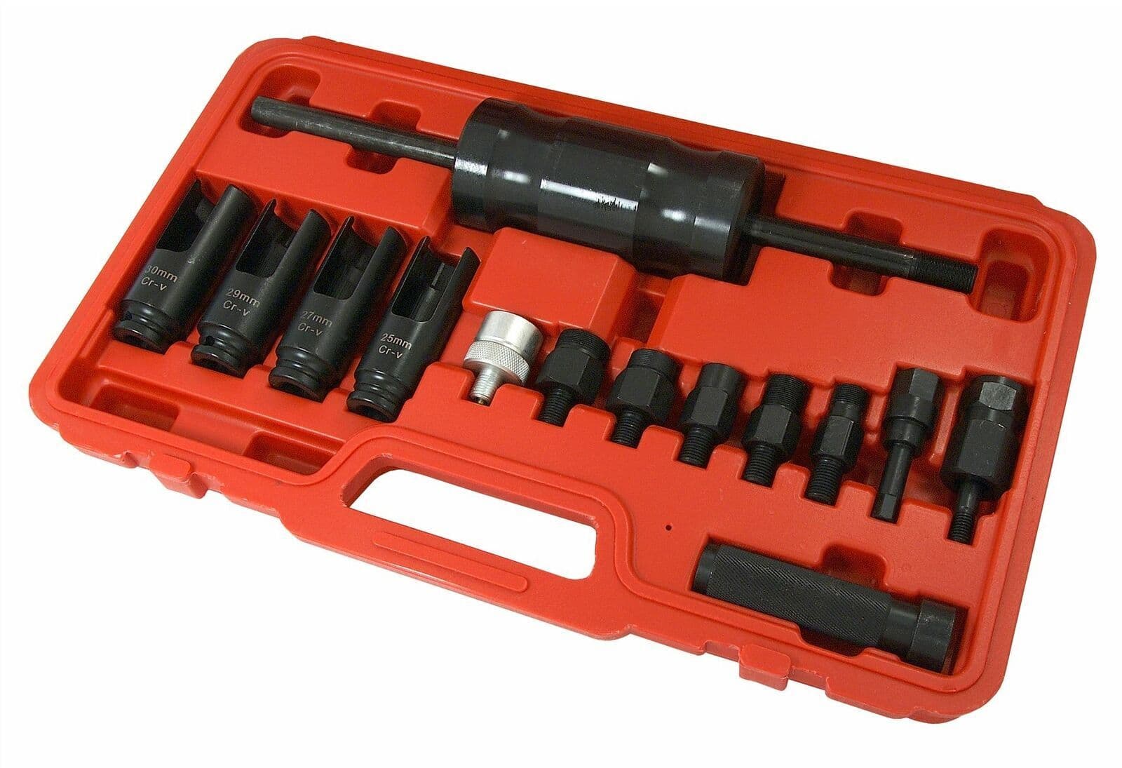 14Pc Diesel Injector Puller Remover Tool Master Kit Bosch Delphi Denso ...