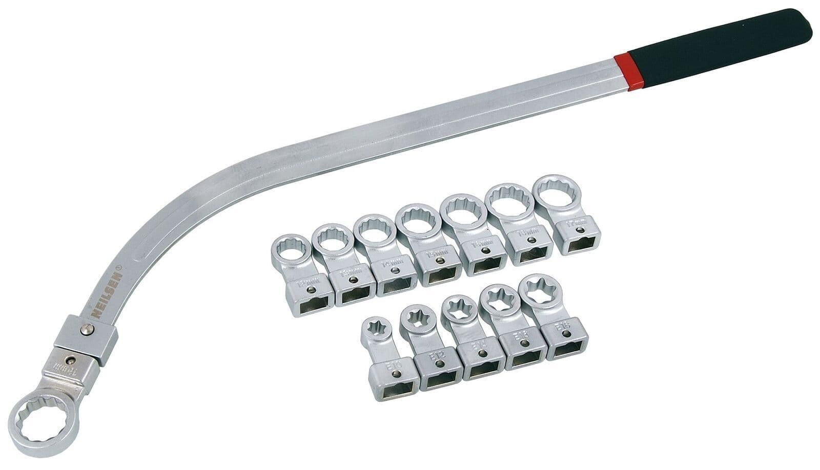 15Pc Auxiliary Cambelt Timing Belt Tensioner Pulley Wrench Set 12-19mm