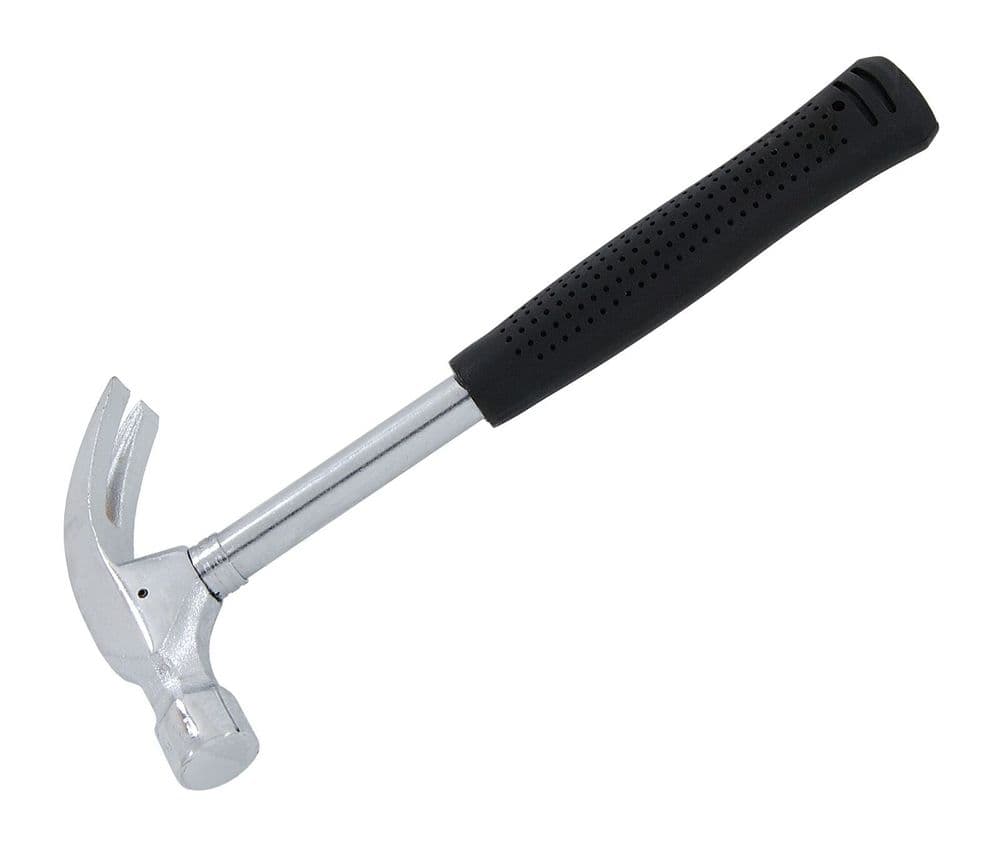 16Oz Claw Steel Hammer With Fibreglass Handle