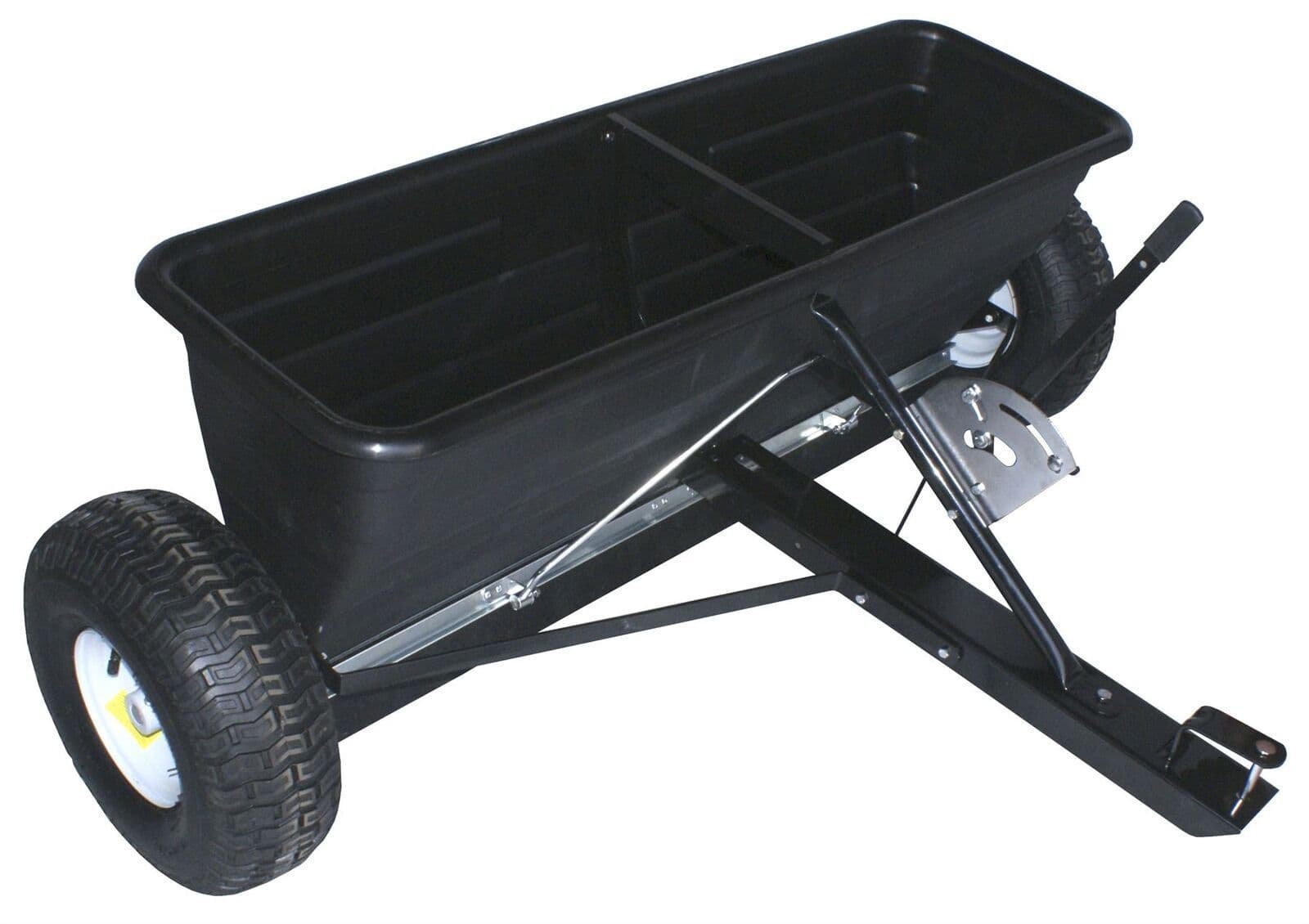 175Lb Multi Use Towed Along Drop Spreader For Grit Seed Fertiliser