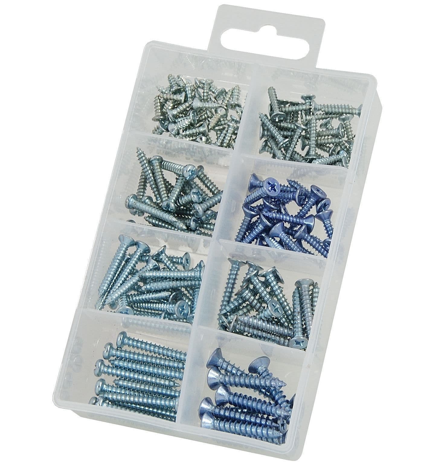 175Pc Wood & Metal Screw Assortment Screws Set