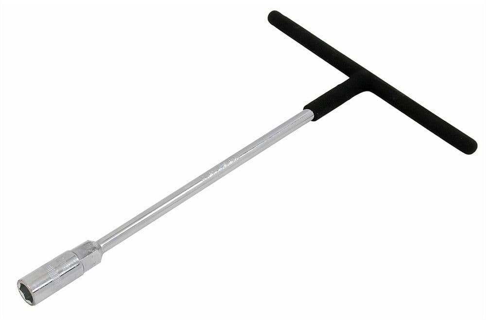 17mm T-Type Handle Socket Wrench Deep Reach Nut Driver Soft Grip T-Bar