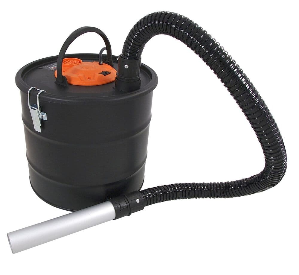 18L Worskshop Fireplace Ash Vacuum Cleaner Hoover Wood Burner Vac ...