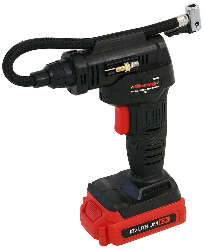 18V Cordless Digital Tyre Inflator