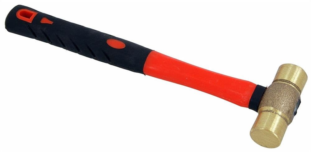 1Lb Copper Hammer With Fibreglass Shaft