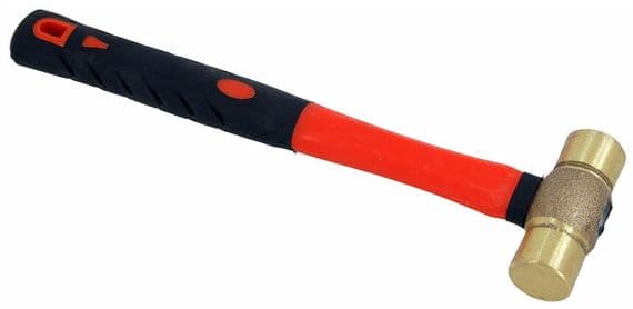 1Lb Copper Hammer With Fibreglass Shaft