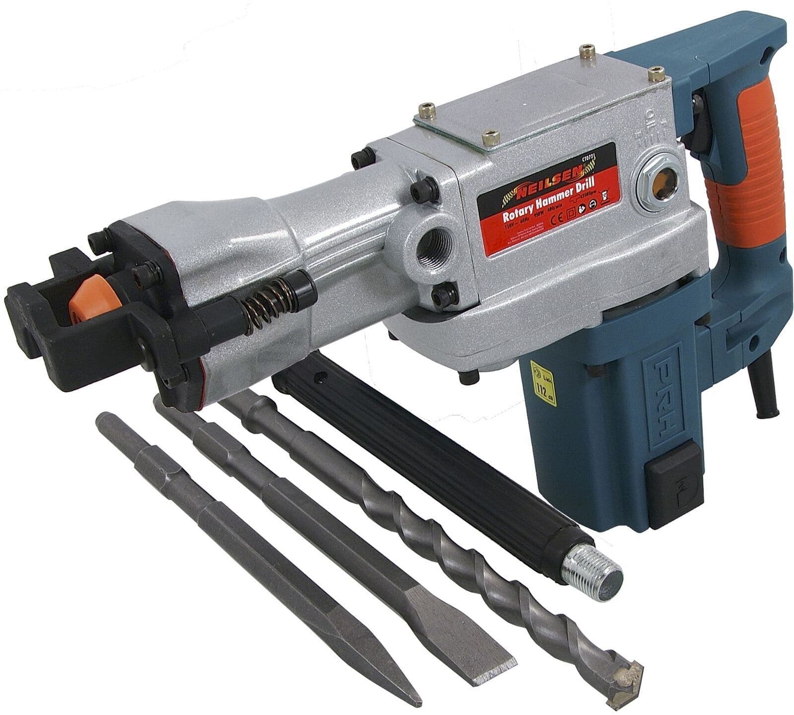 2000W Electric Rotary Hammer Drill 230V Demolition Sds Bit Sets Chisel ...
