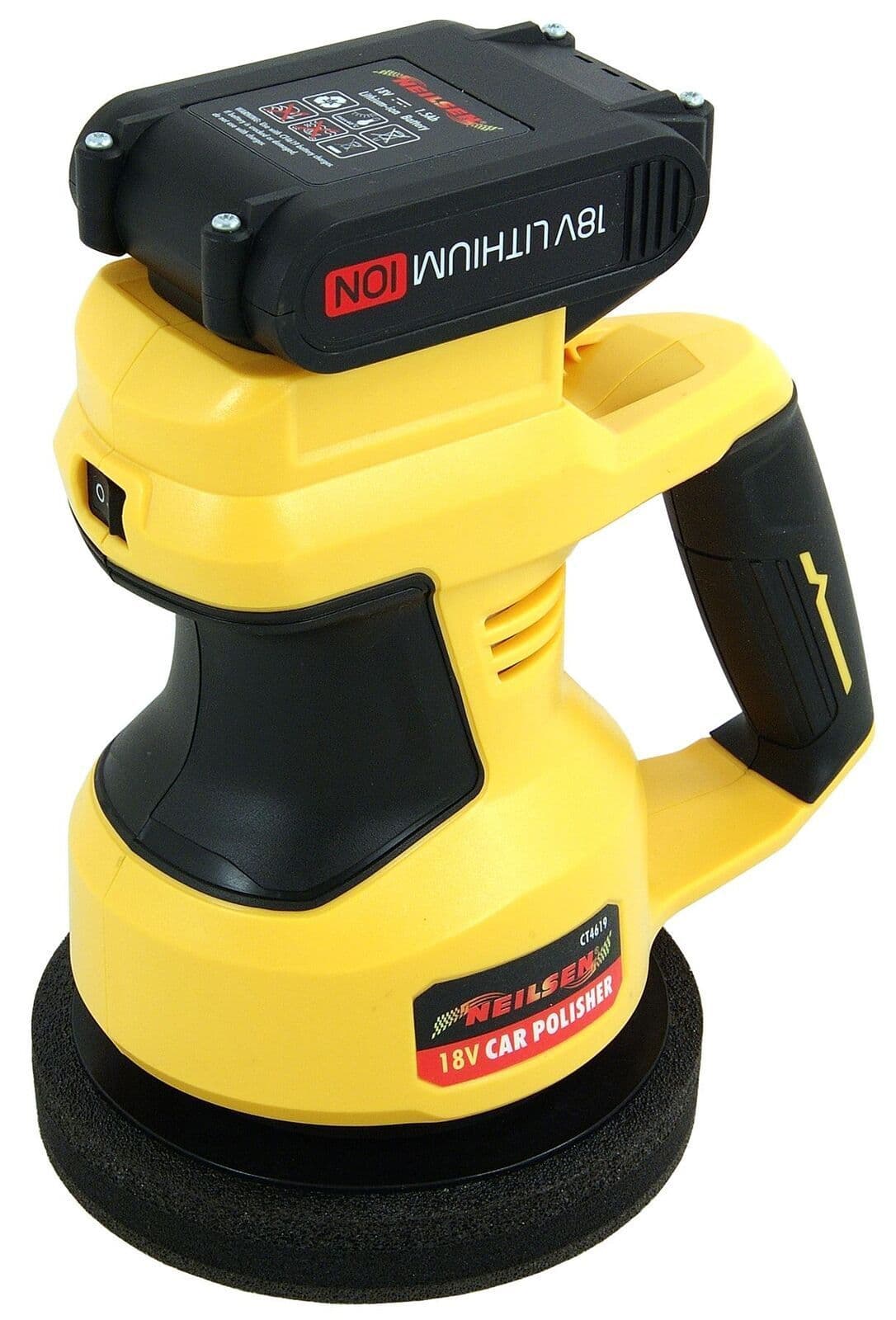 20V Li-Ion 150mm Portable & Cordless Car Polisher Buffer Polishing Machine