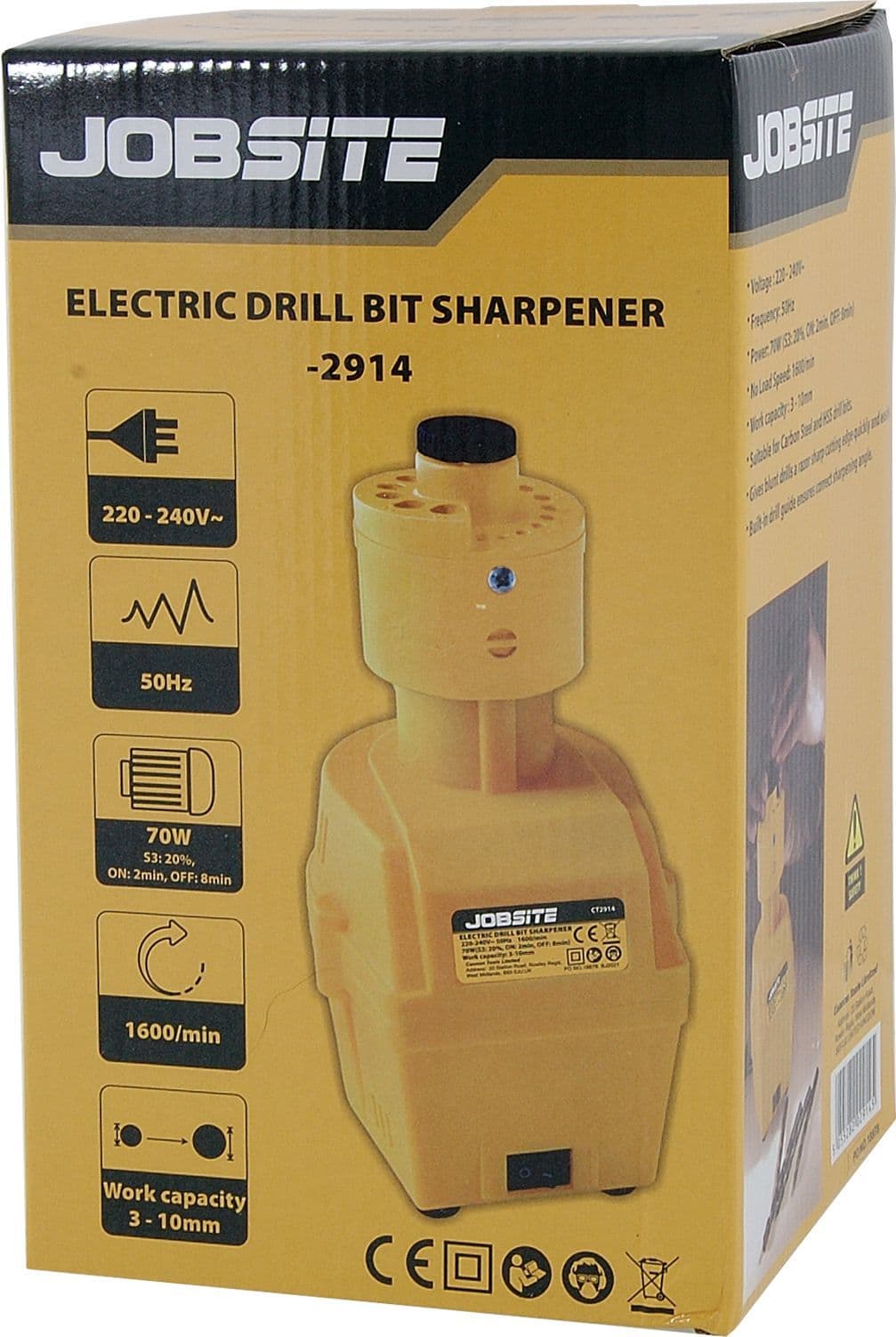 240V Electric Drill Bit Sharpener Machine