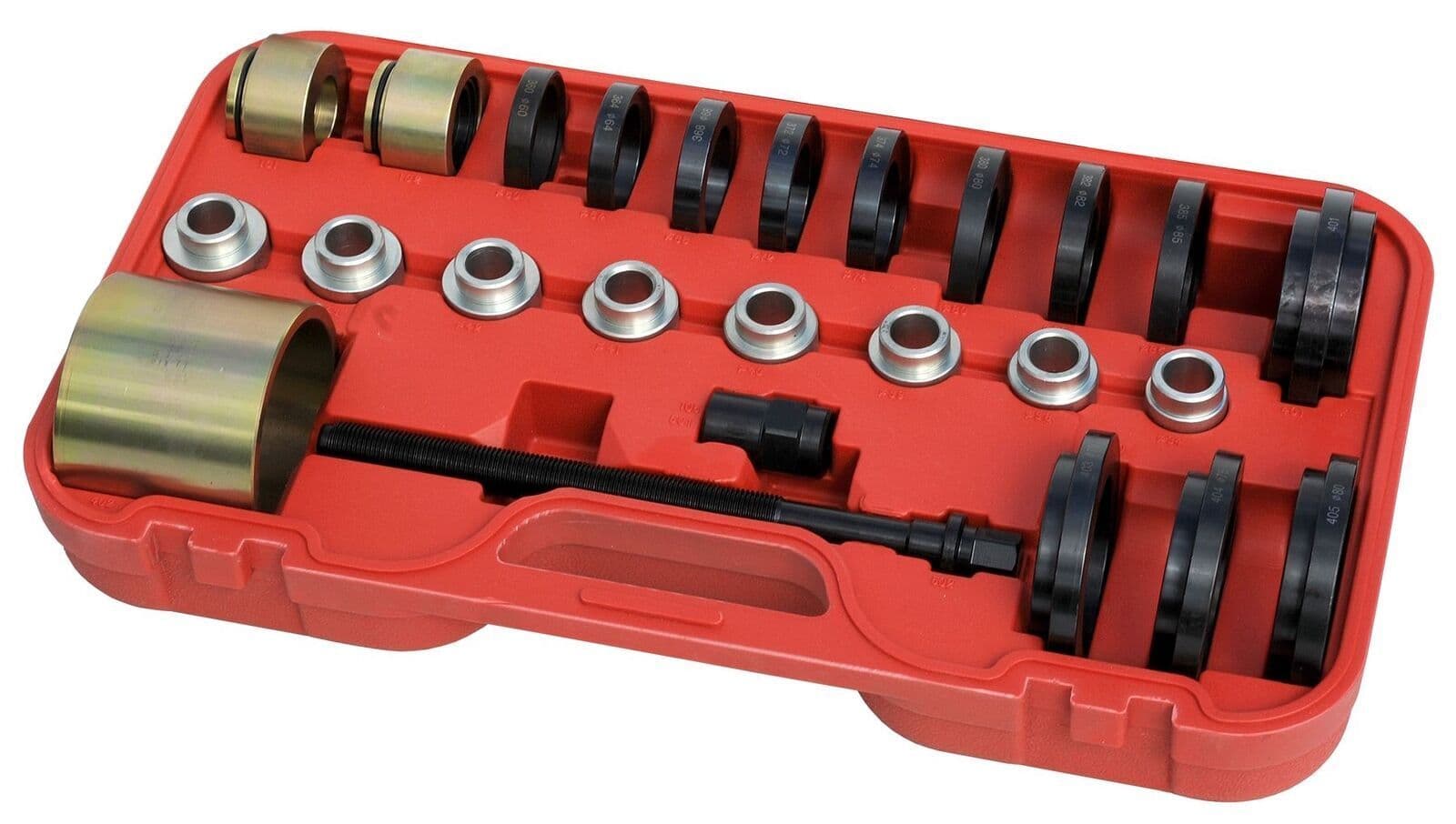 25Pc Front Wheel Hub Bearing Service Tool Set Puller Removes Install S ...