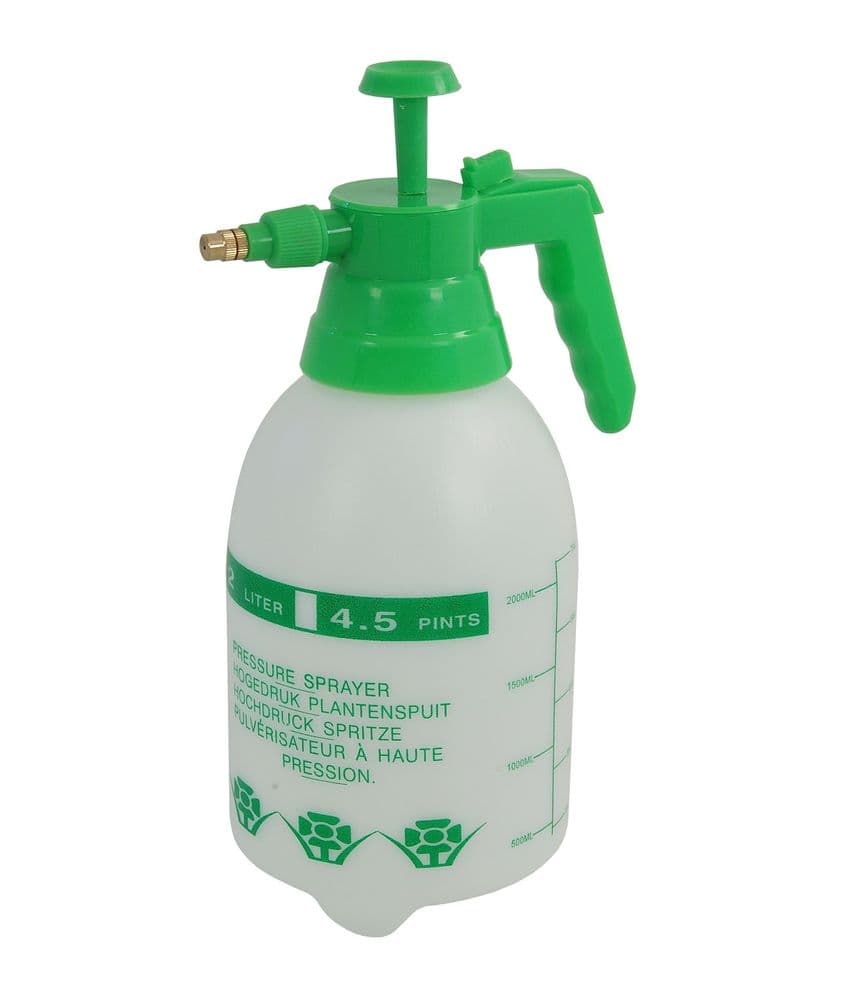 2L Garden Pressure Spray Bottle Portable Hand Pump Chemical Sprayer