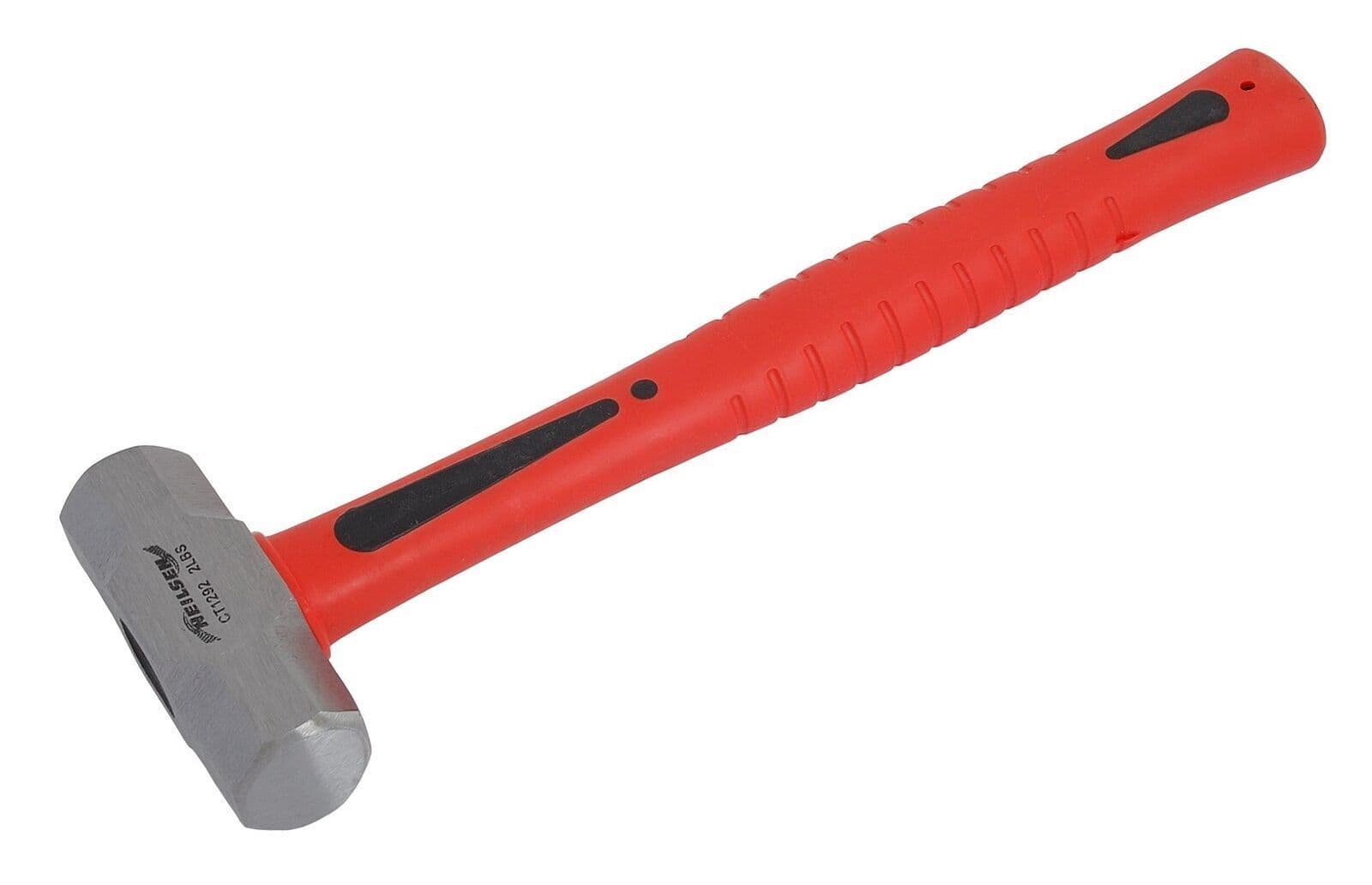 2Lb Sledge Lump Hammer Double Face Fibreglass Handle