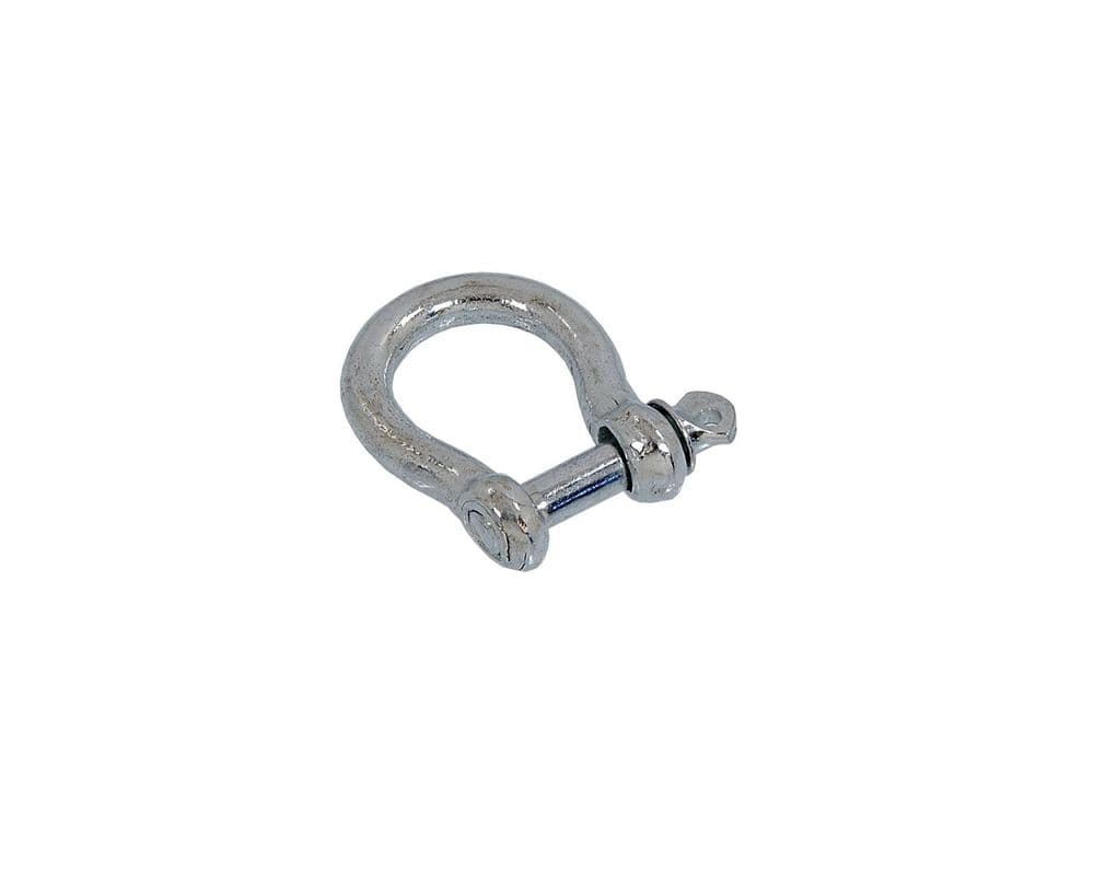 2Pc Bow Galvanised Steel D Shackle 8mm