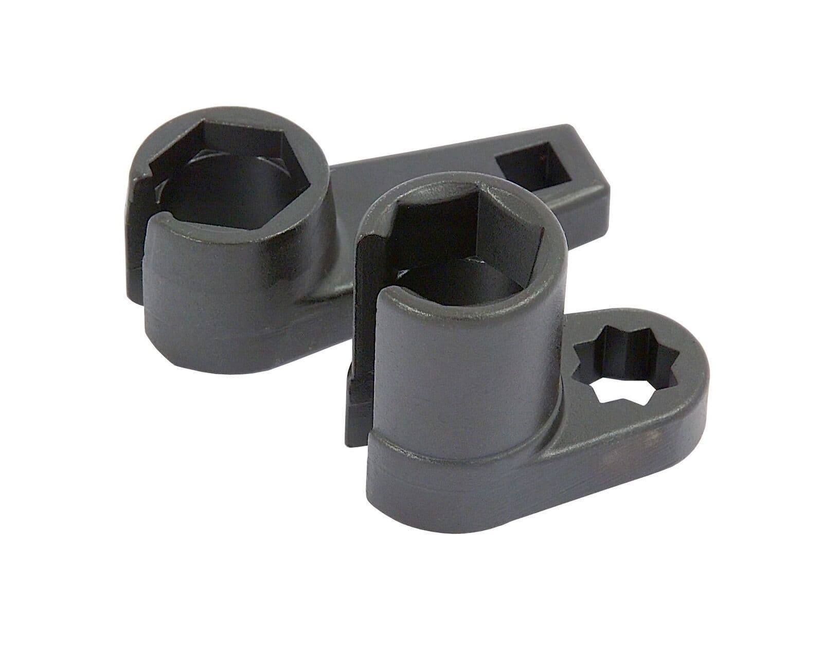 2Pc Oxygen Sensor Socket 22mm & 7/8" Flare Nut Tool Lambda Lamda Vacuum ...