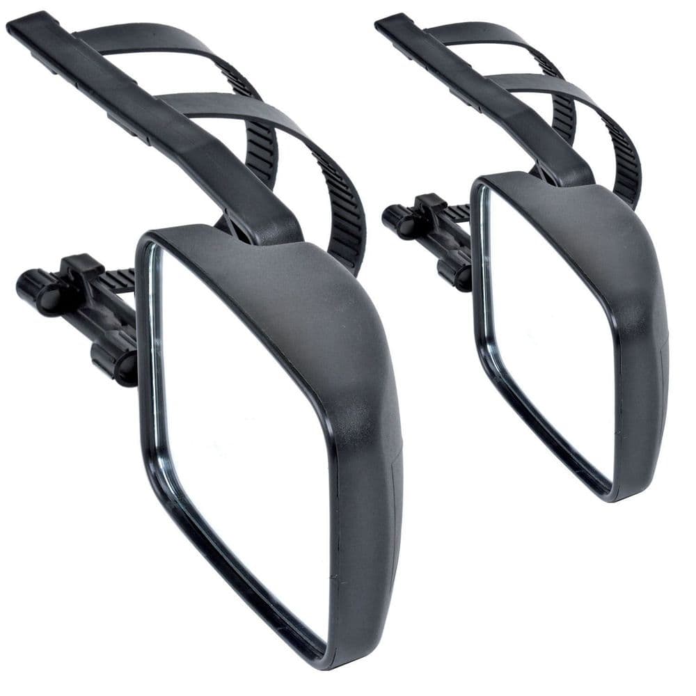 2X Maypole 8322 Towing Caravan Mirrors