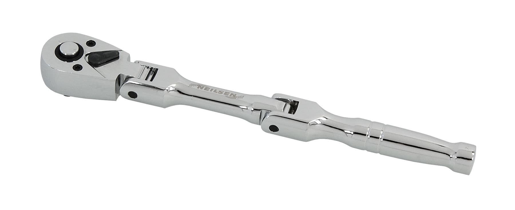 3/8" Inch Drive Ratchet - Multi-Angle With Double Swivel Joints