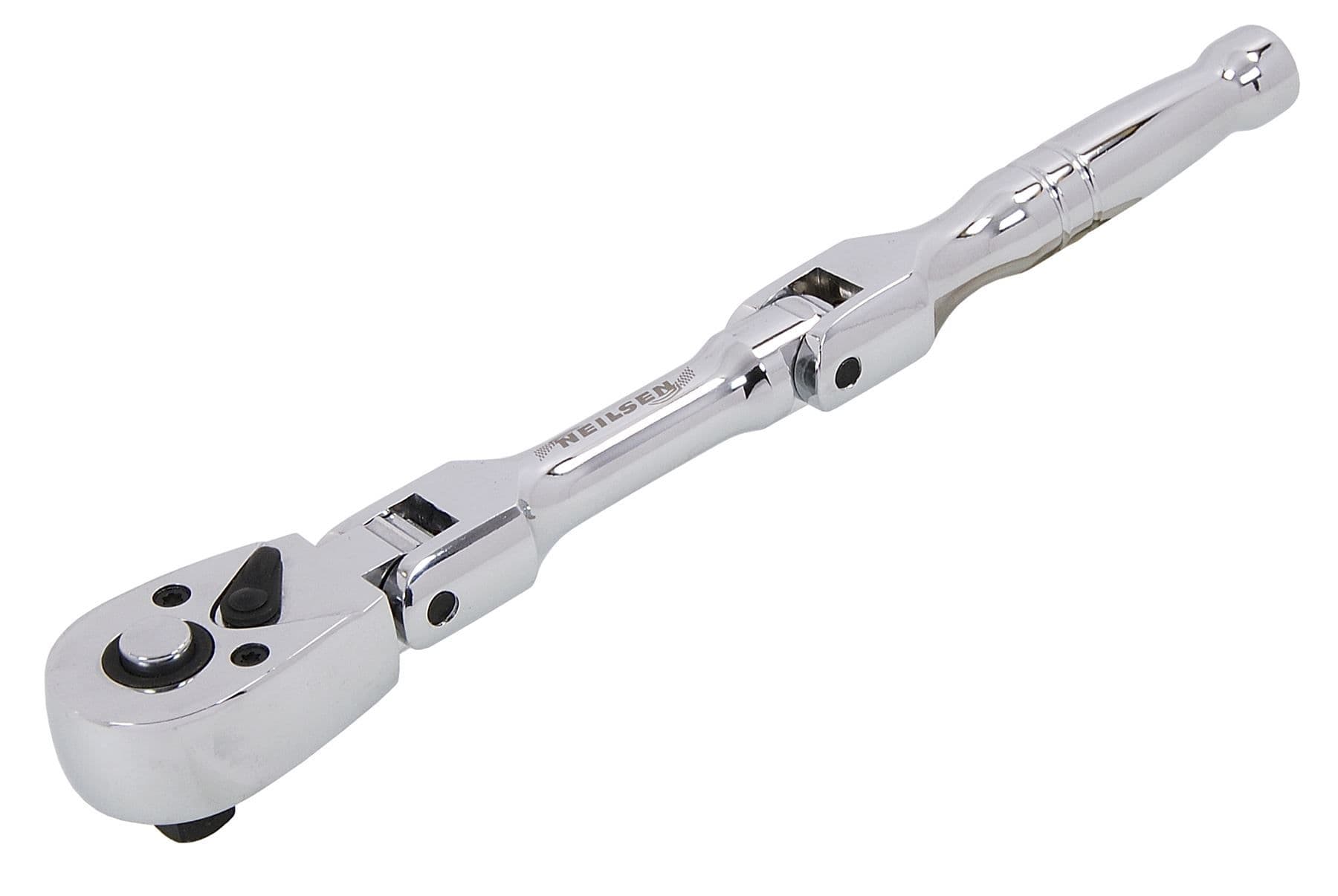 3/8" Inch Drive Ratchet - Multi-Angle With Double Swivel Joints