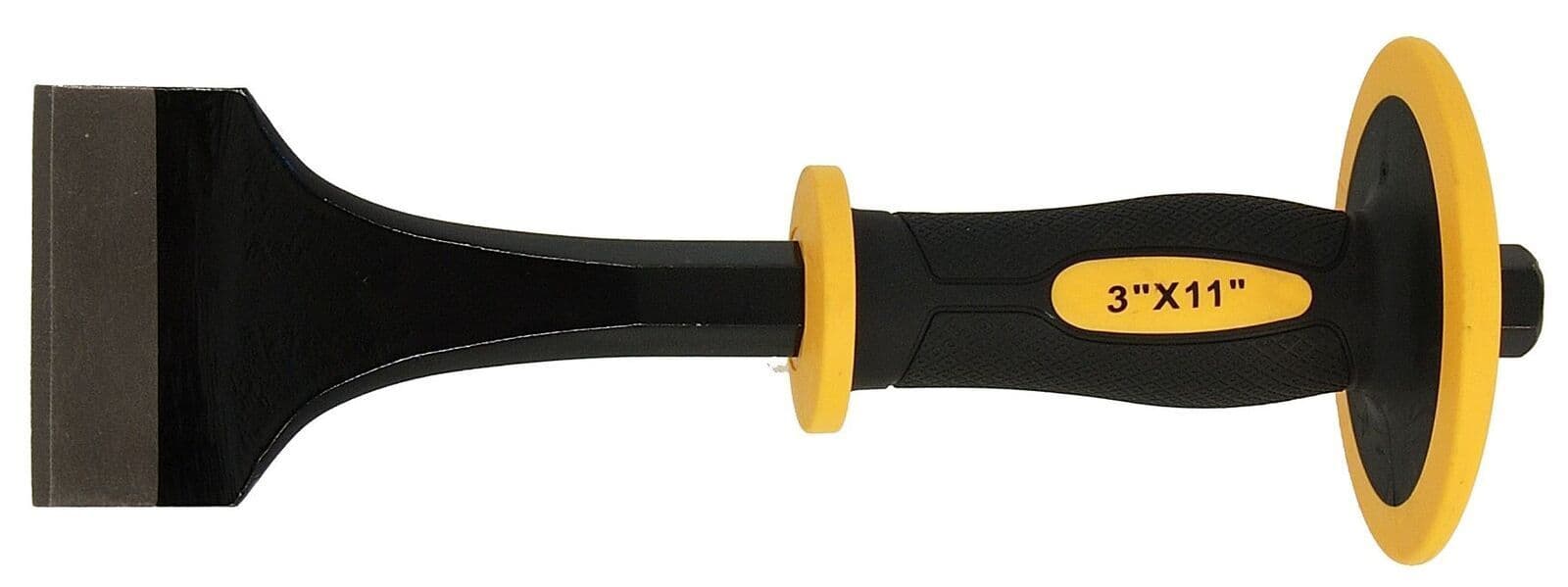 3" Bolster Chisel With Rubber Guard Brick Builder Masonry Concrete ...