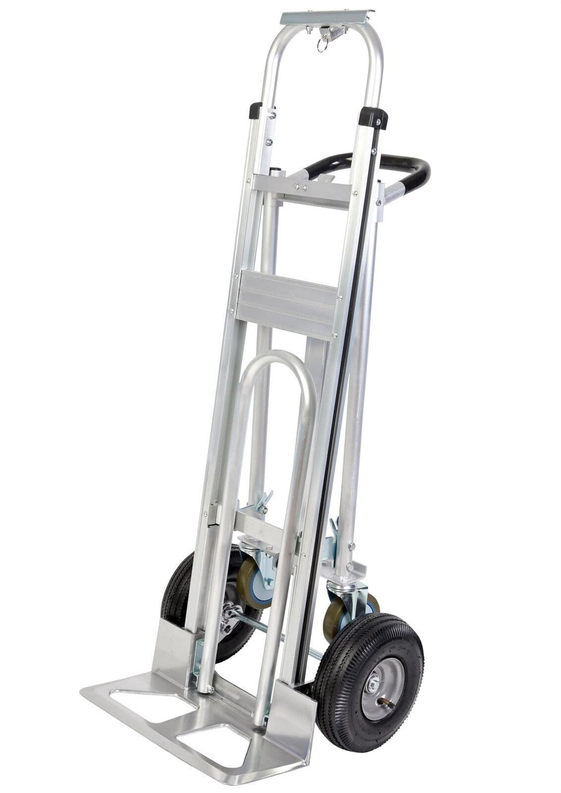 3 In 1 Aluminum Folding Sack Truck Hand Trolley Cart - Heavy Duty