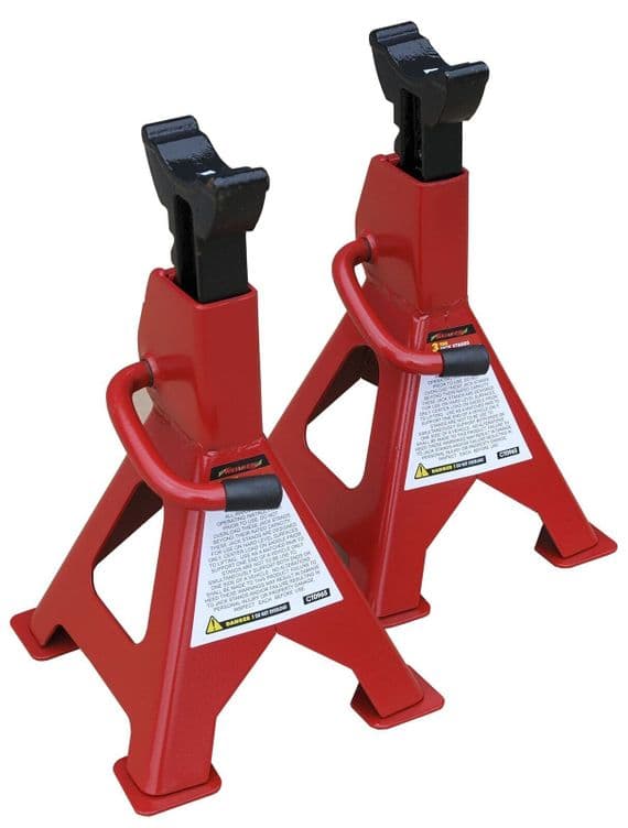 3 Tonne Ton Axle Stand Car Jack Ratchet Heavy Duty