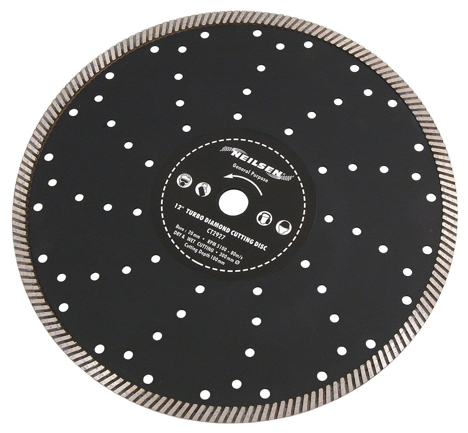 300mm 12 Turbo Diamond Tile Cutting Blade