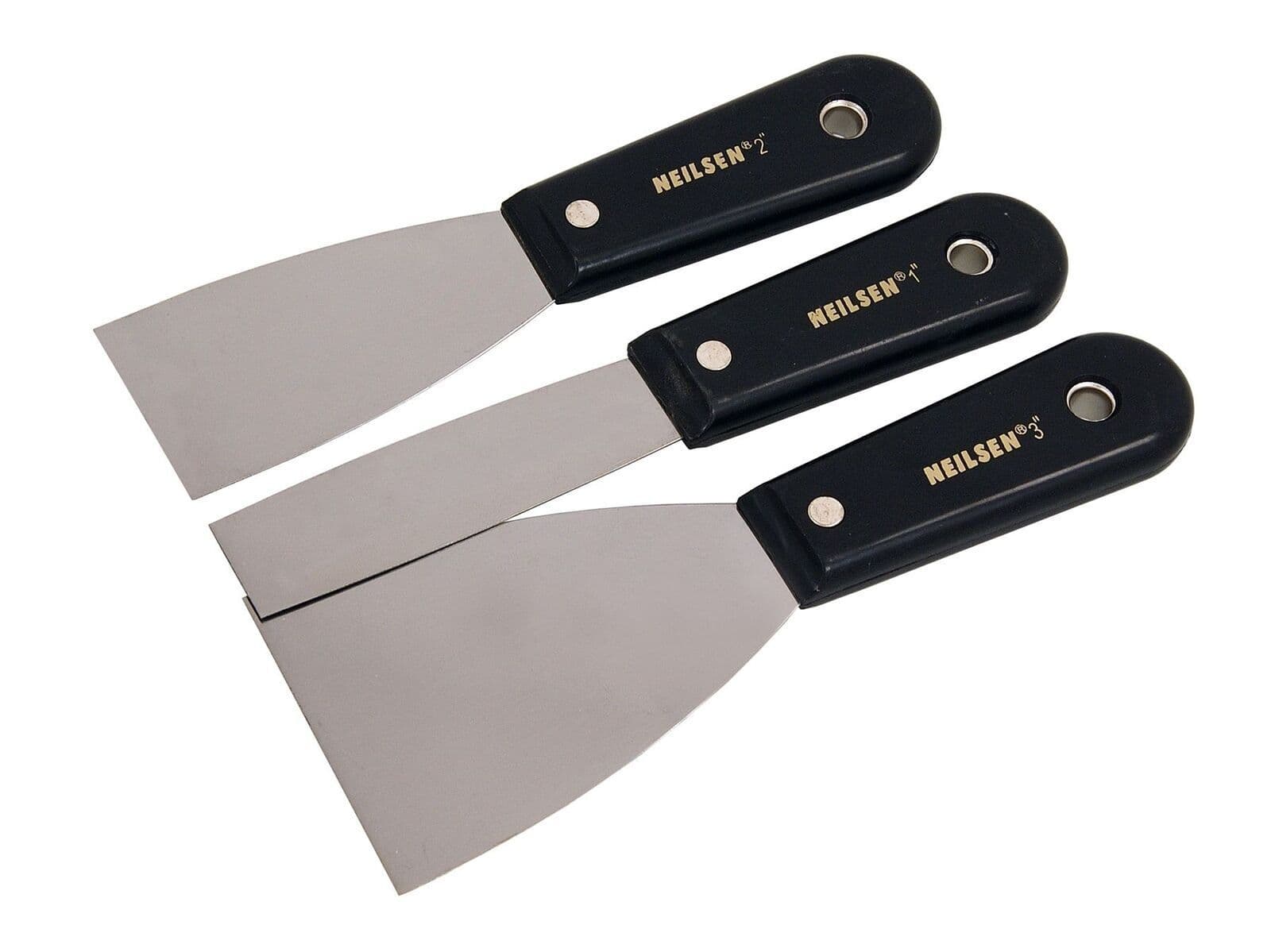 3Pc Paint Scraper Set Decorating Filling Knife Spreading Stripping Tool