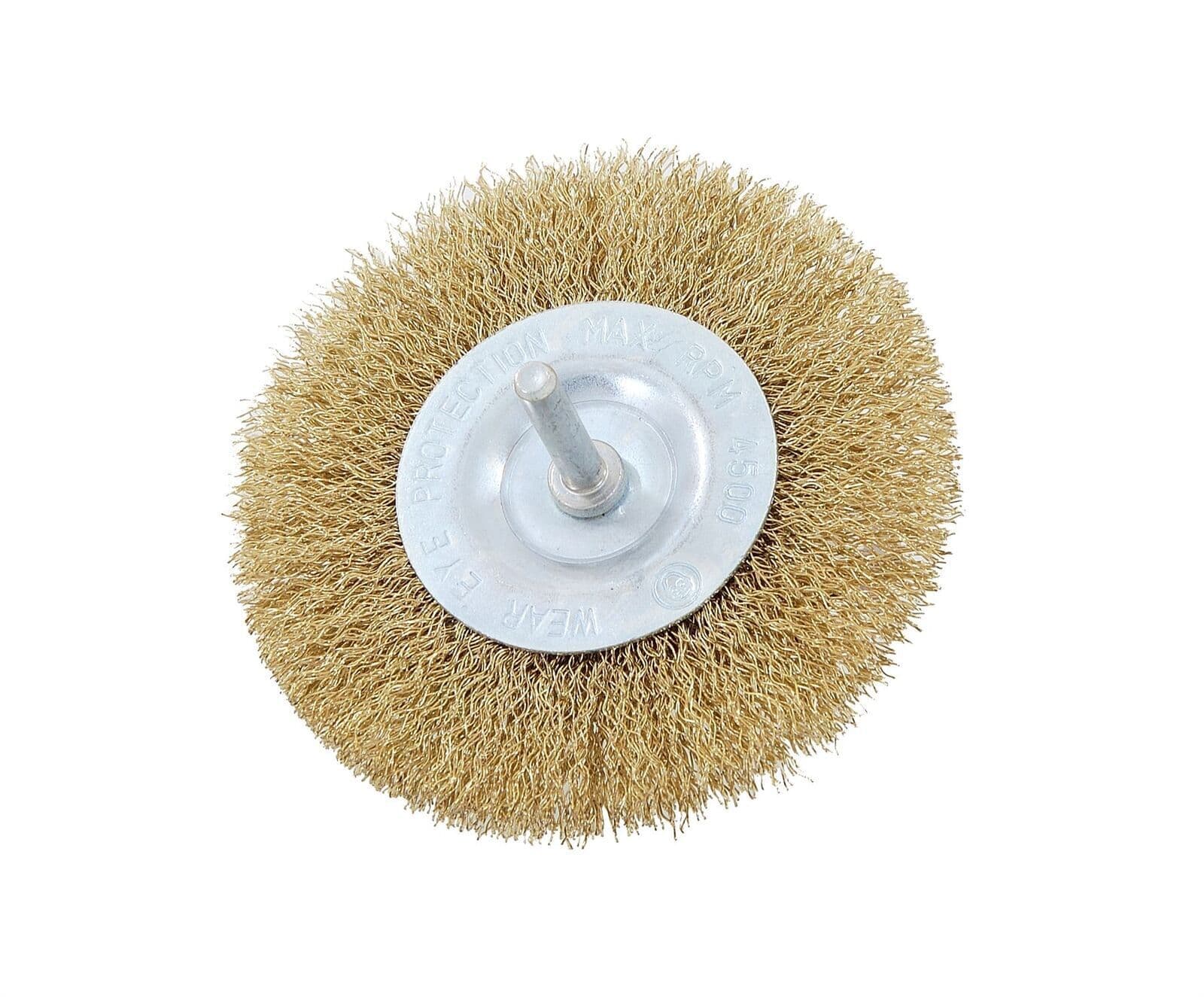 4" 100mm Steel Rotary Wire Wheel