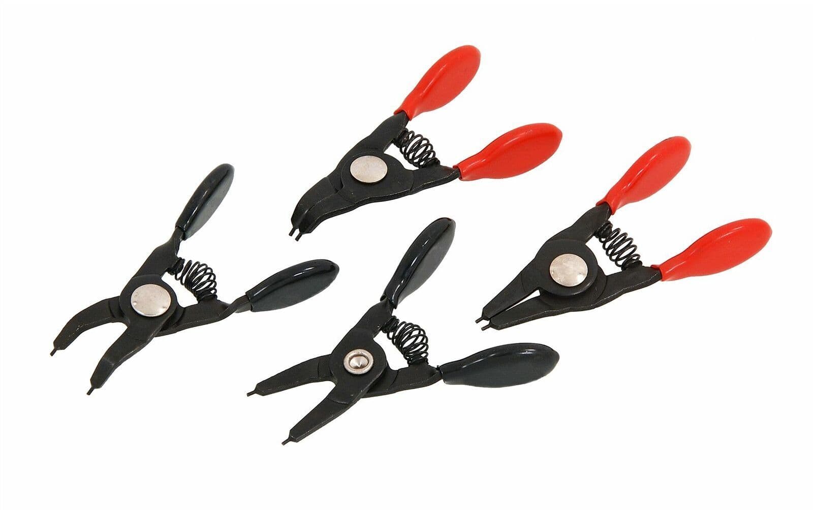 4-Piece Mini Snap Ring Circlip Pliers Set For Small Locking Circlips