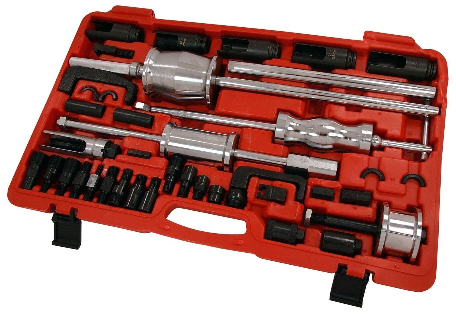 40Pc Master Fuel Injector Extractor Kit Common Rail Adaptor Puller ...