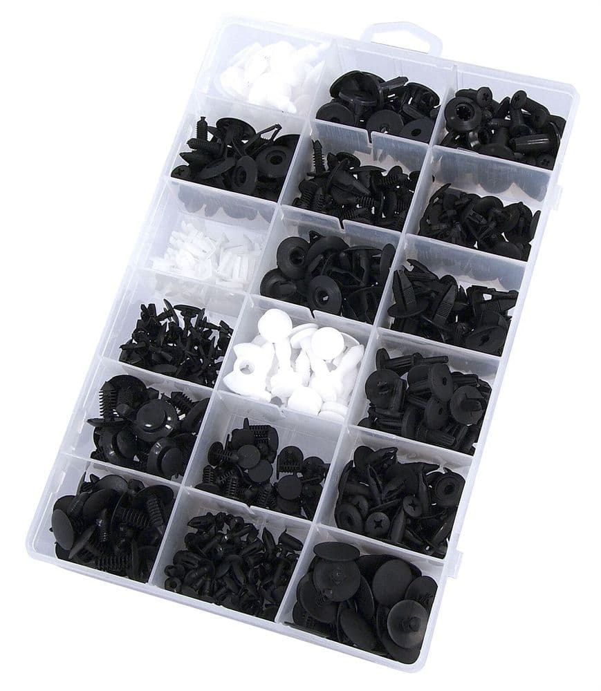 415Pc Ford Car Trim Body Fastener Clips Push Rivets Retainer Door Panel ...