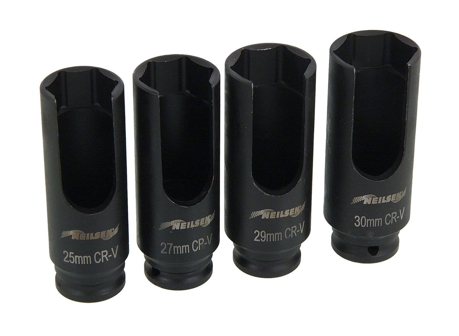 4Pc Diesel Injector Socket Set For Electrical Unit Oxygen Sensor 25 27 ...