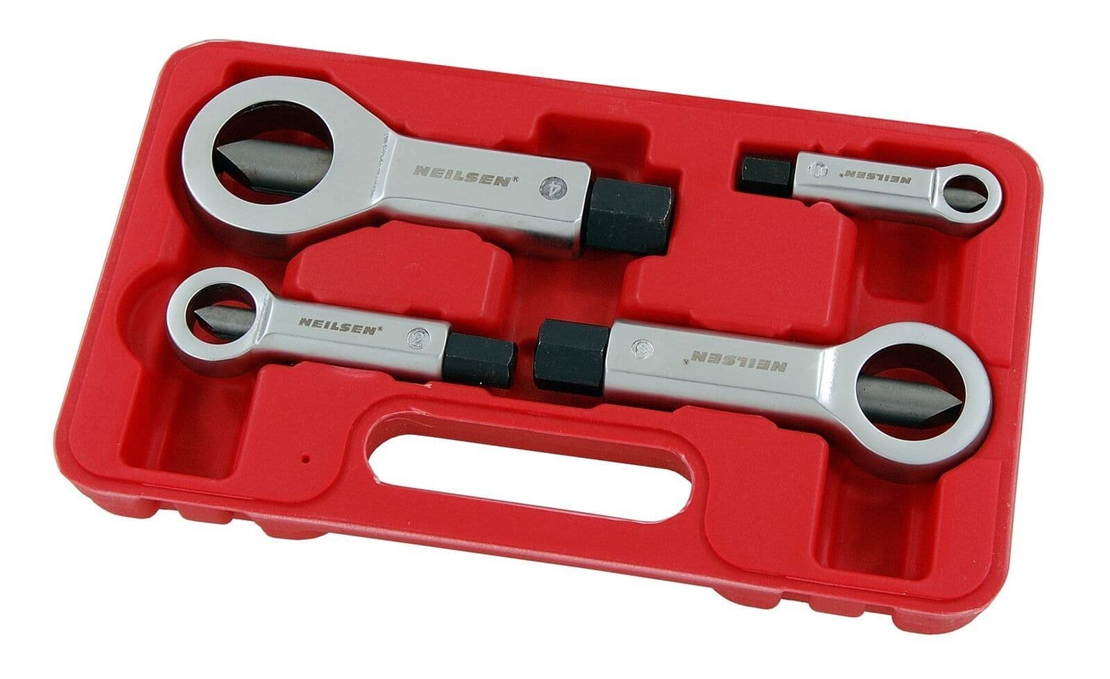 4Pc Nut Splitter Remover Tool For Broken Damaged Corroded & Stuck