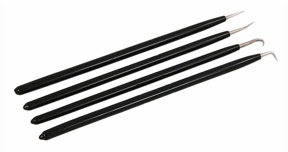 4Pc Pick & Hook Set Removal Tool For Spring O Ring Seal Gasket Etc